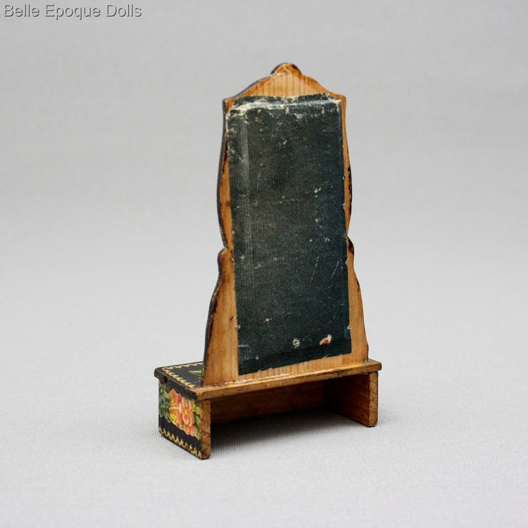 Antique Dolls House Furniture / Rare Marvelous Lithographed-Paper-Over ... Antique Dolls House Furniture / Rare Marvelous Lithographed-Paper-Over ...
